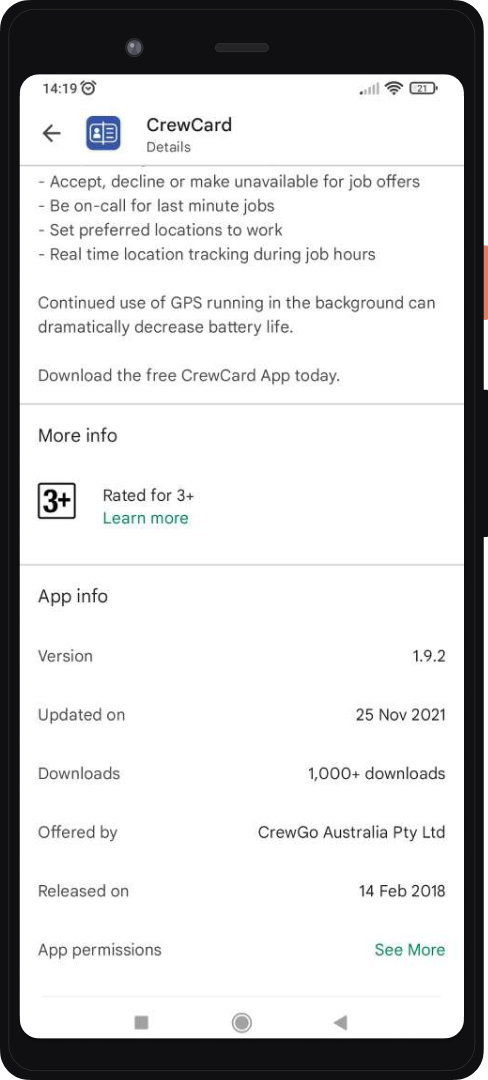 What should I do if I am having trouble with the CrewCard App? - CrewCard
