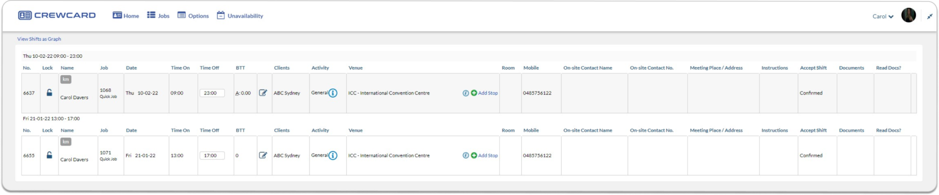CrewCard - Crew User Guide - CrewCard