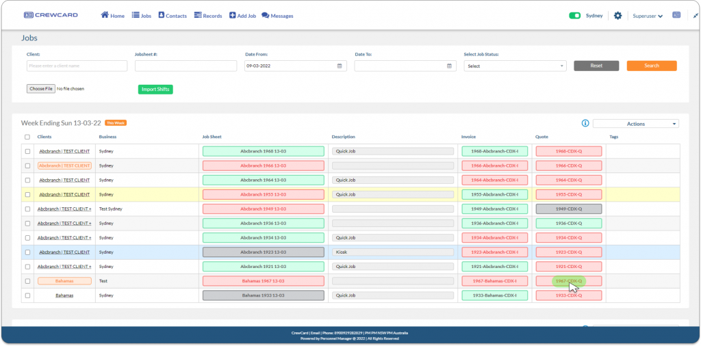 CrewCard User Guide - CrewCard