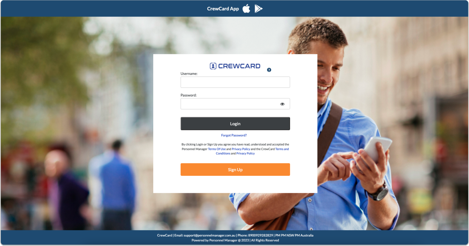 CrewCard User Guide - CrewCard